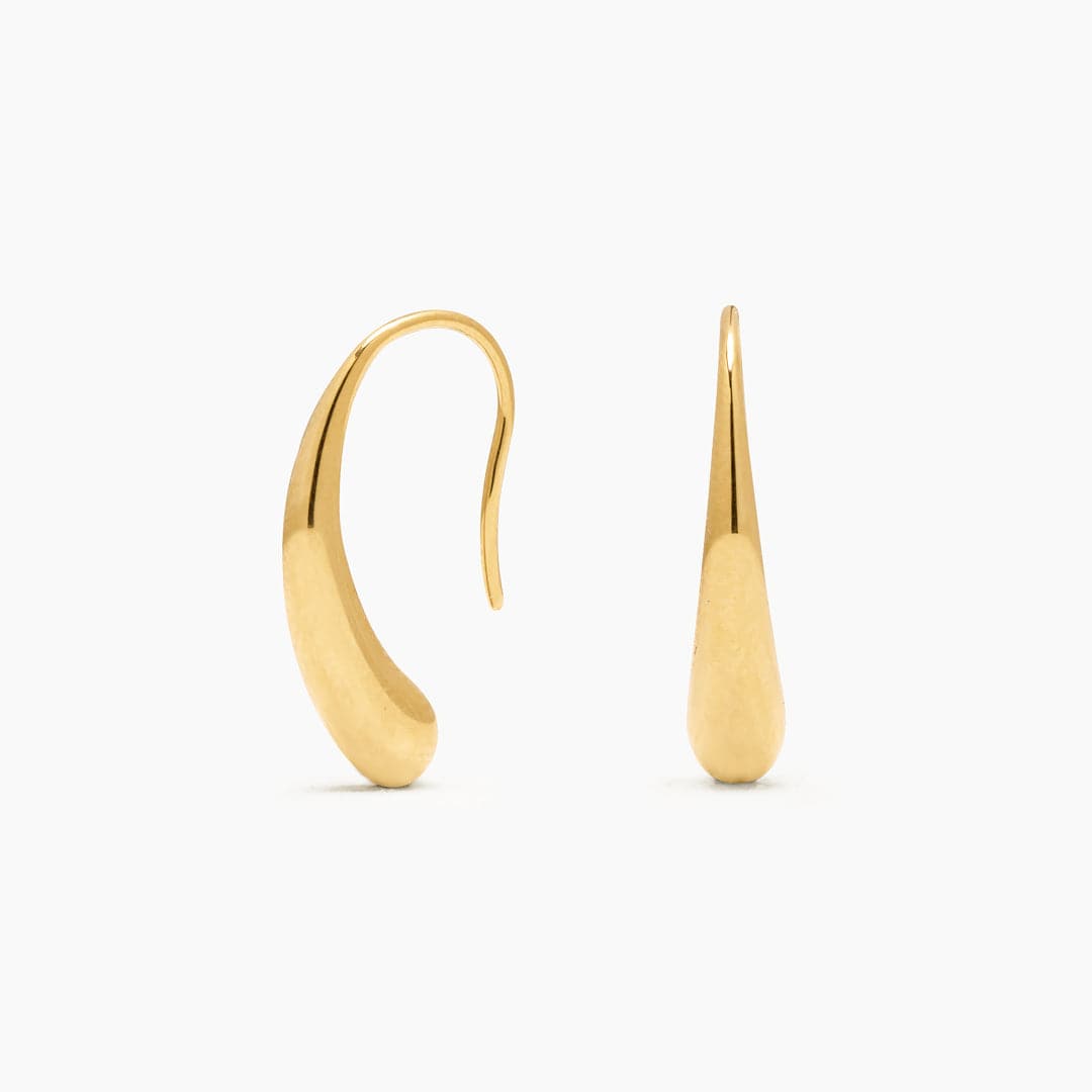 ARGOLLAS ARETES DANNA GOLD - WATERPROOF – Autentica